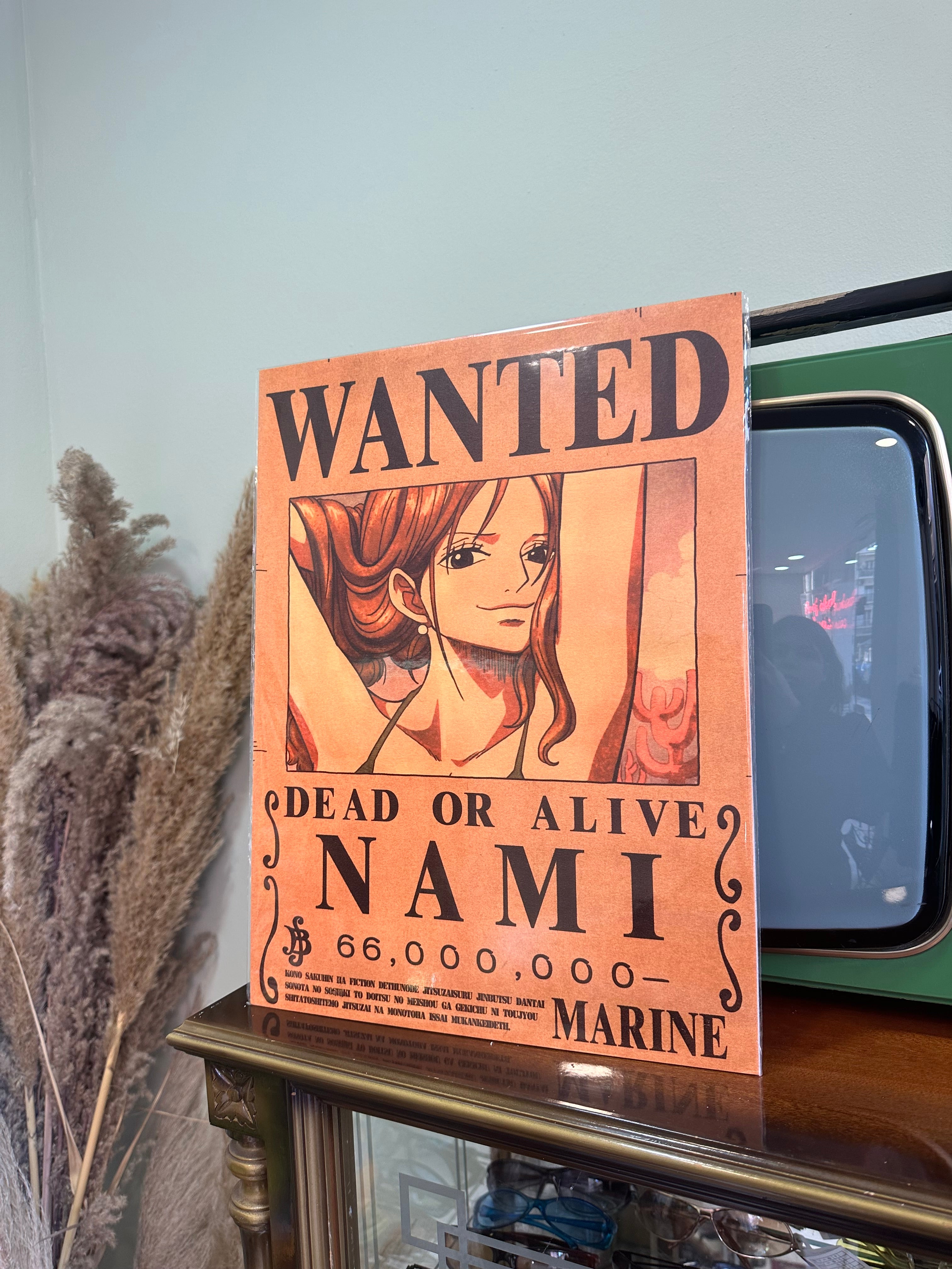 One piece - Nami poster – Handpicked Cherries