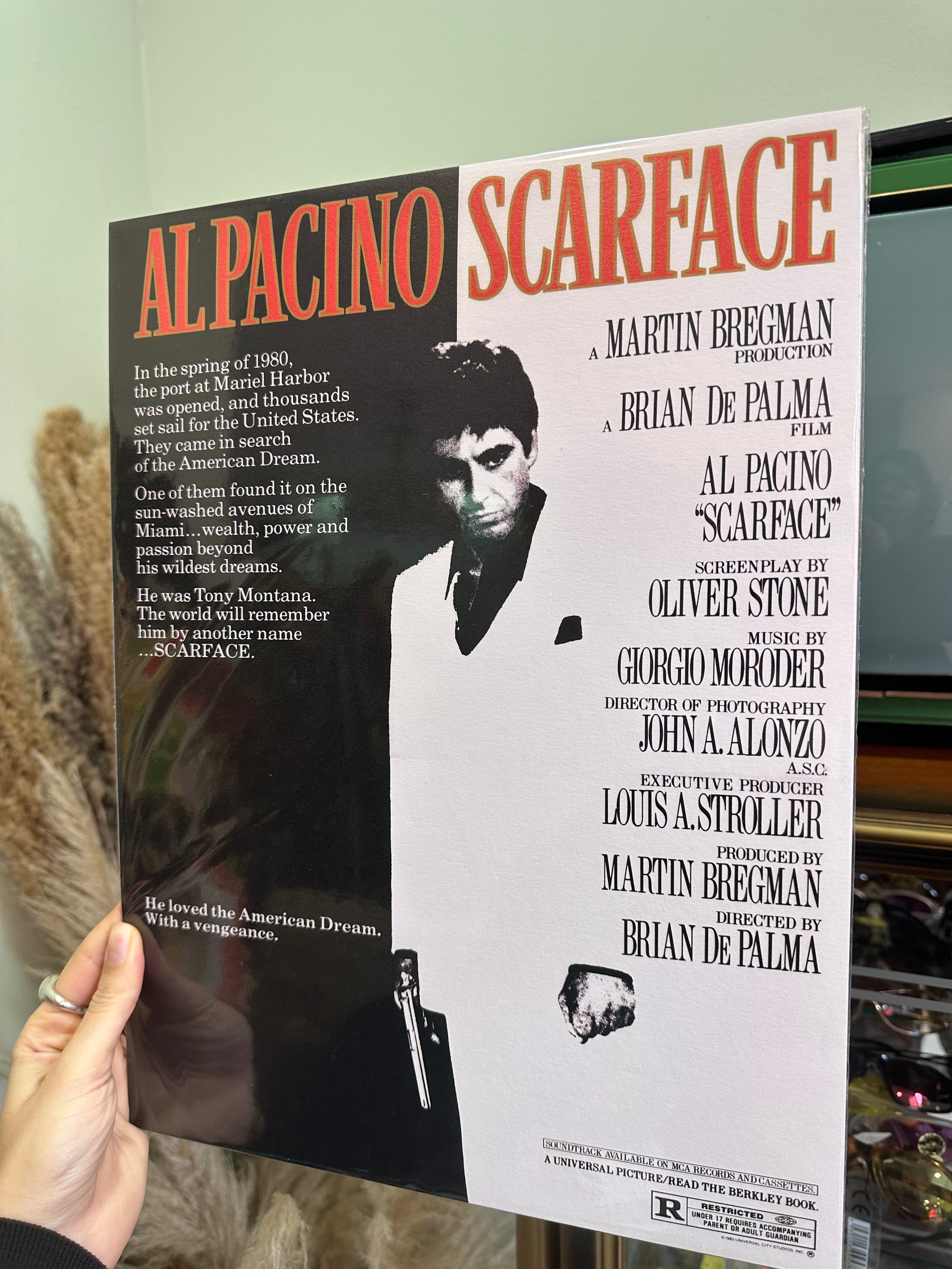SCARFACE poster – Handpicked Cherries