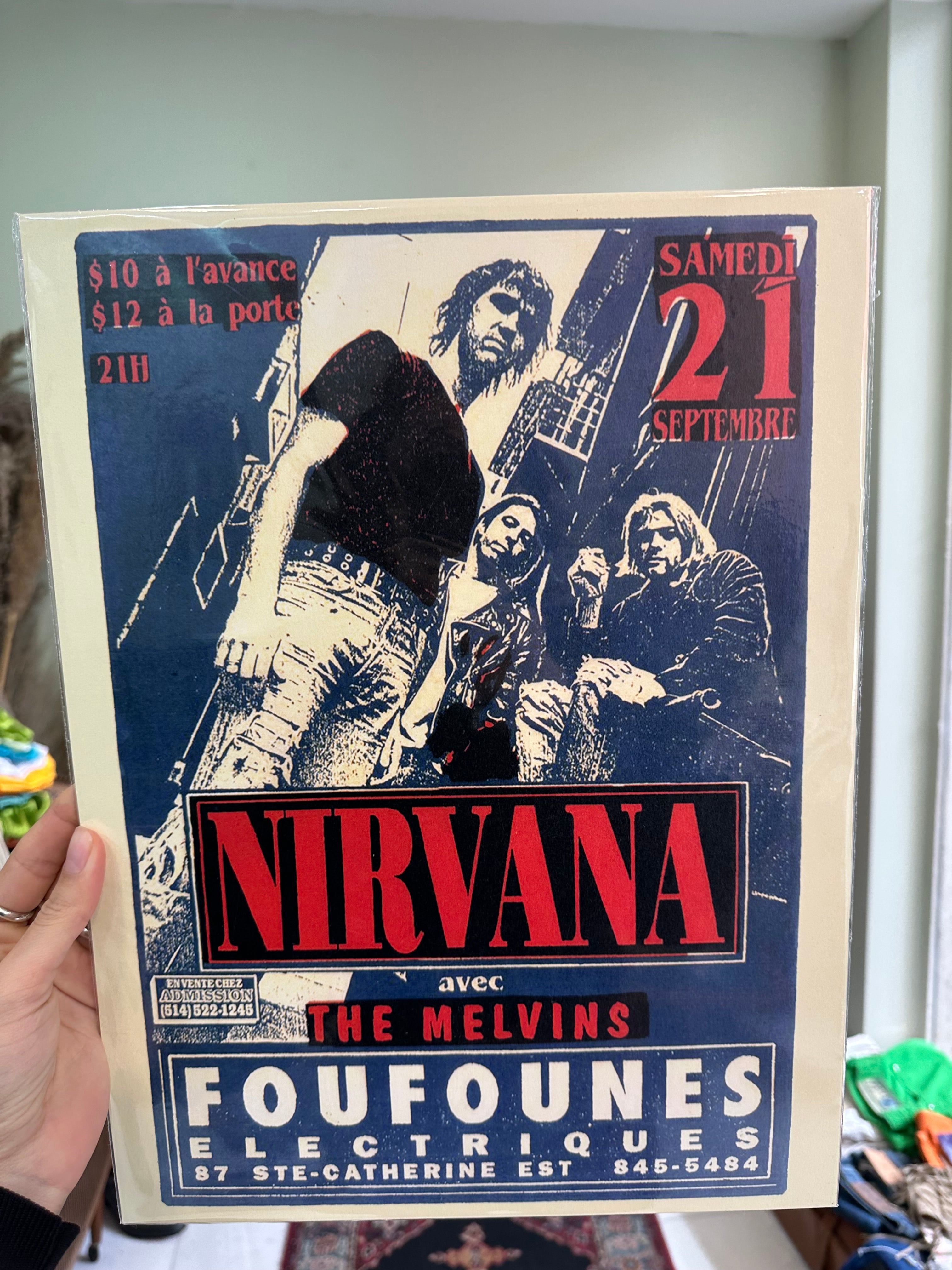 Nirvana poster – Handpicked Cherries