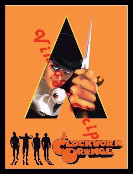 A Clockwork orange poster – Handpicked Cherries